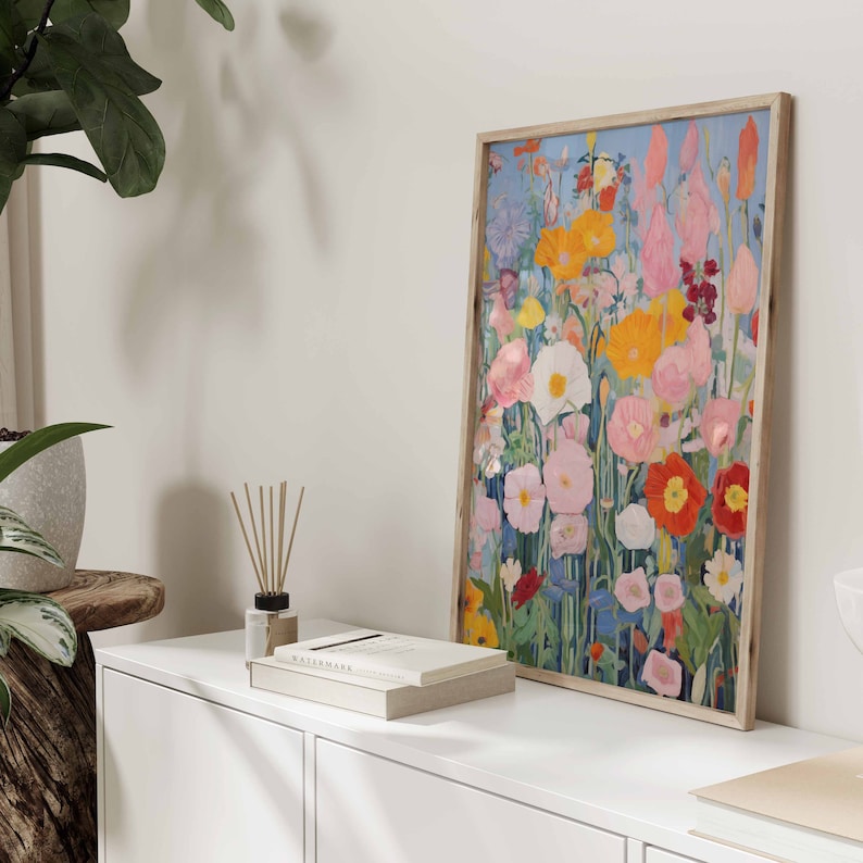 Wildflowers No.1, Cottagecore, Flowers Print, Flower Print, Flower Wall ...