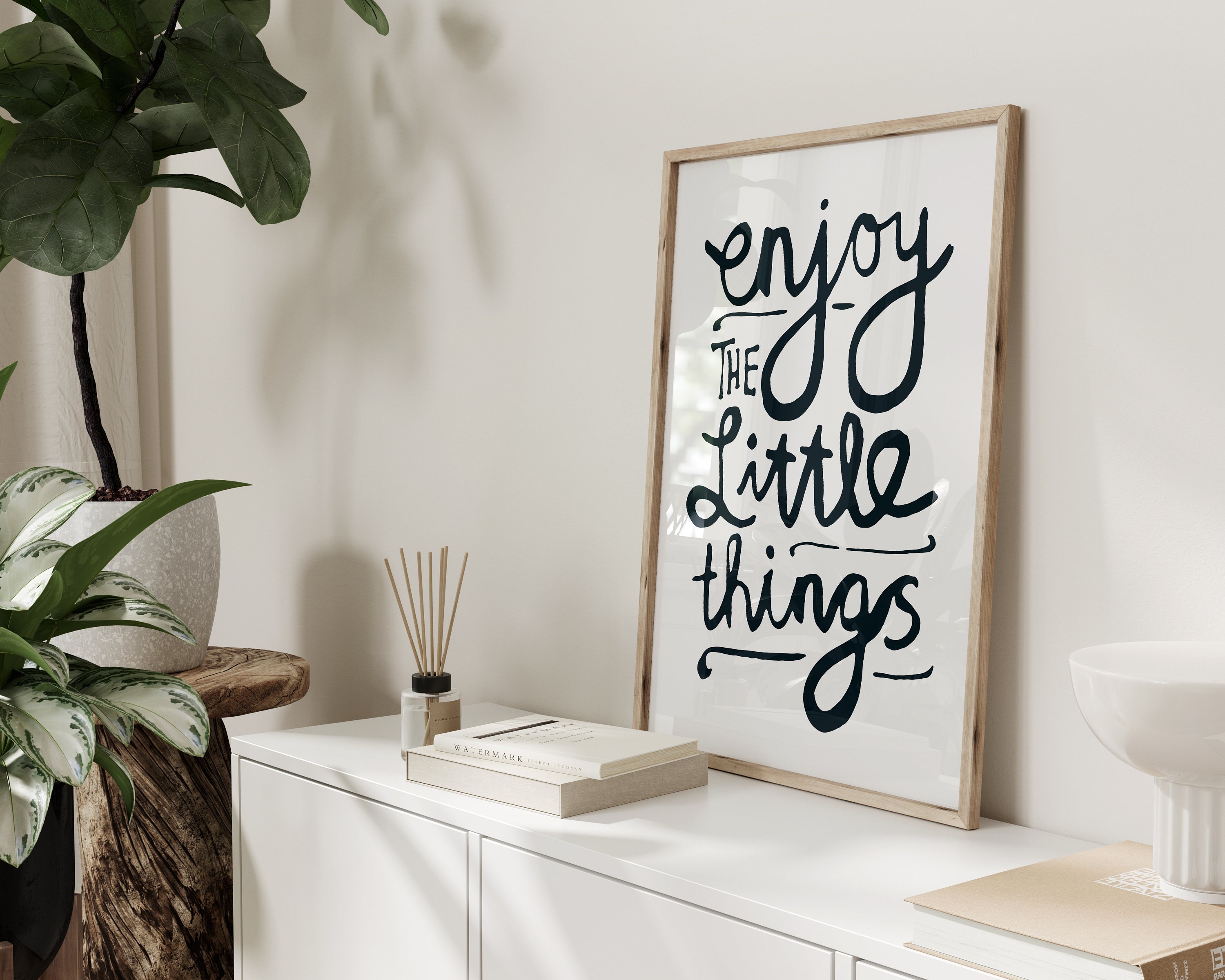 Enjoy the Little Things • PRINTABLE • INSTANT Download • Wall Art ...