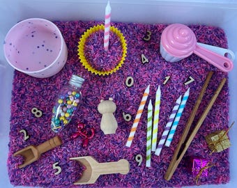 Forest Sensory Bin for Fine Motor Skills, Sensory Bin Filler, Sensory ...