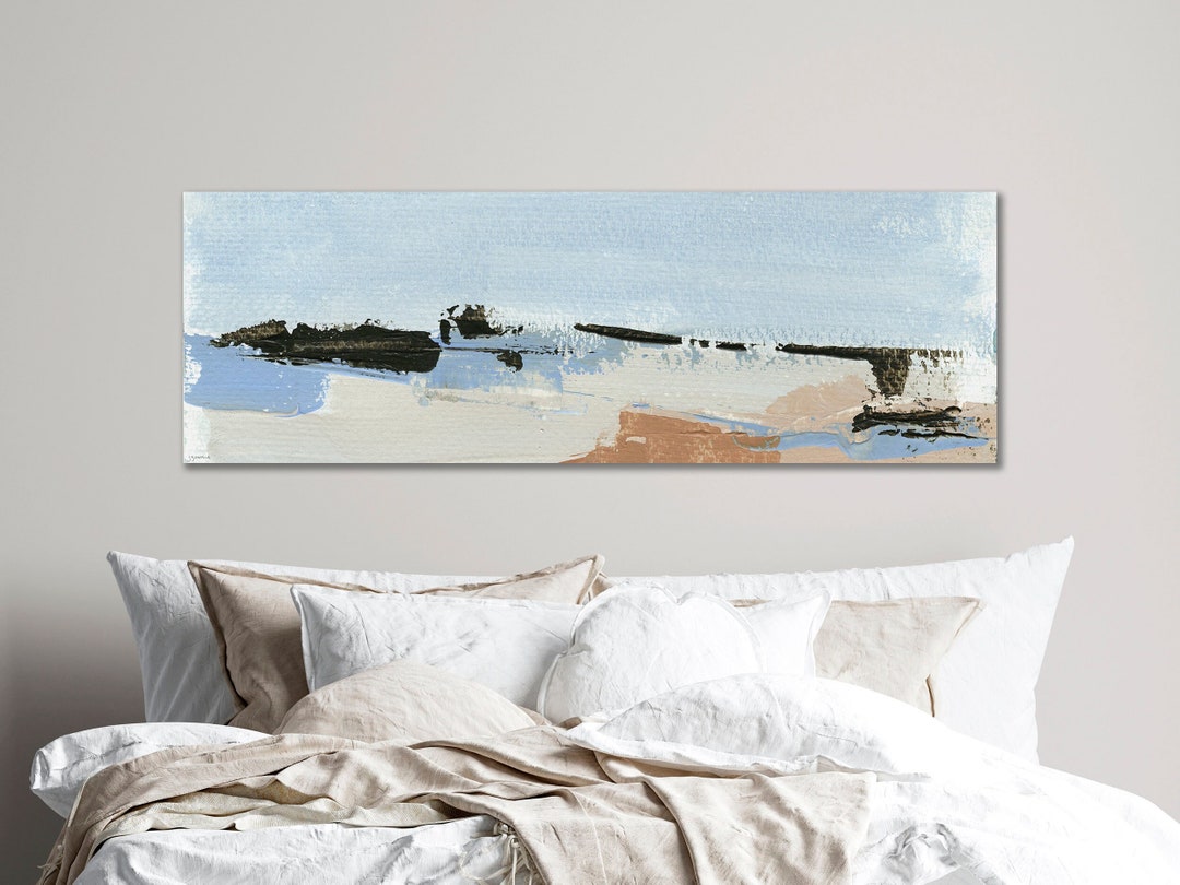 Long Panoramic Seashore Wall Art Print by Jacquie Gouveia, Horizontal ...