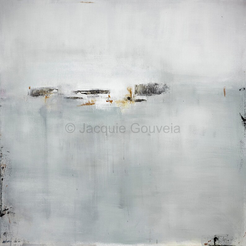 Set of 4 Calming and Cozy Abstract Landscape Art Prints on - Etsy