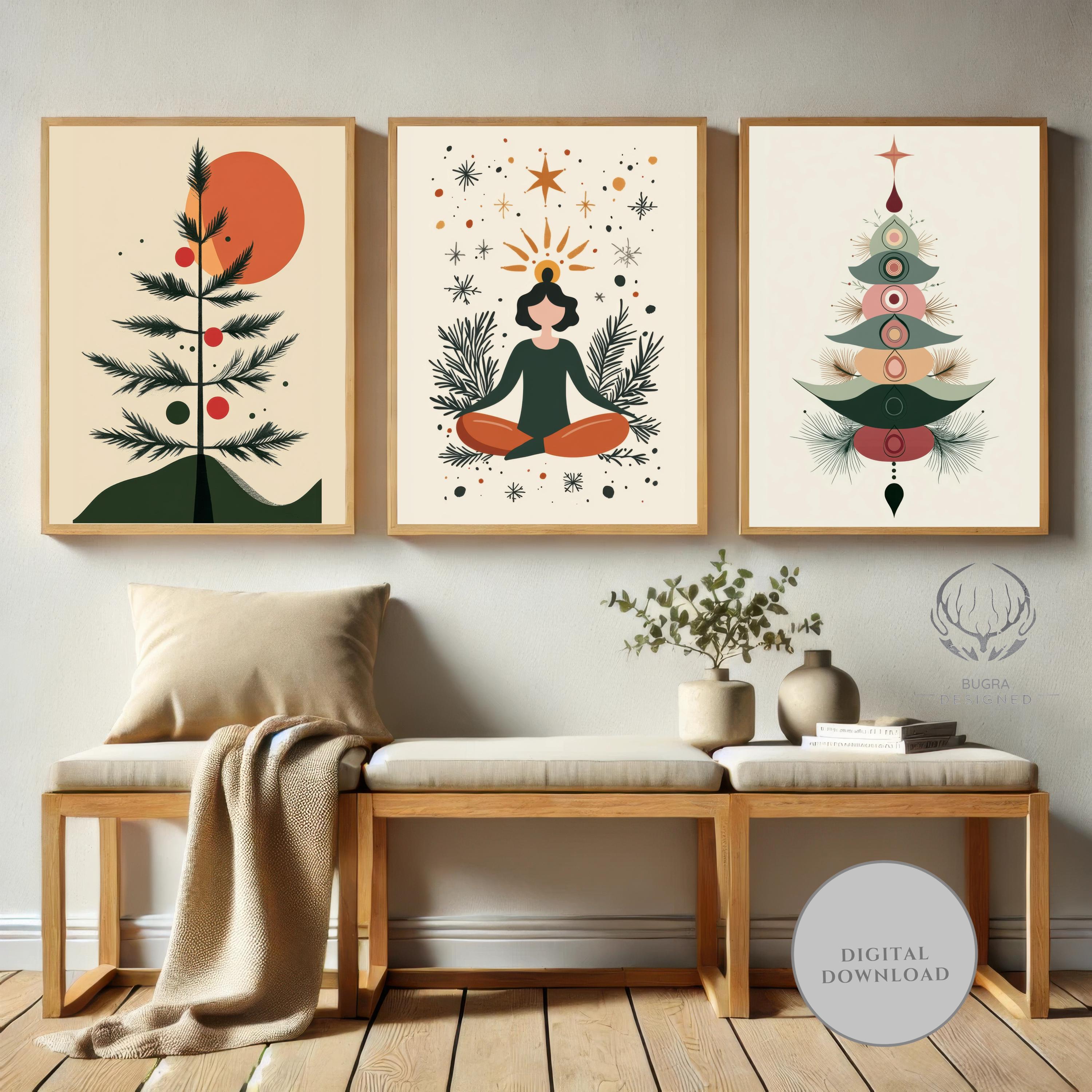 Chakra Yoga Art Prints: Boho Meditation Decor (digital Download) - Etsy