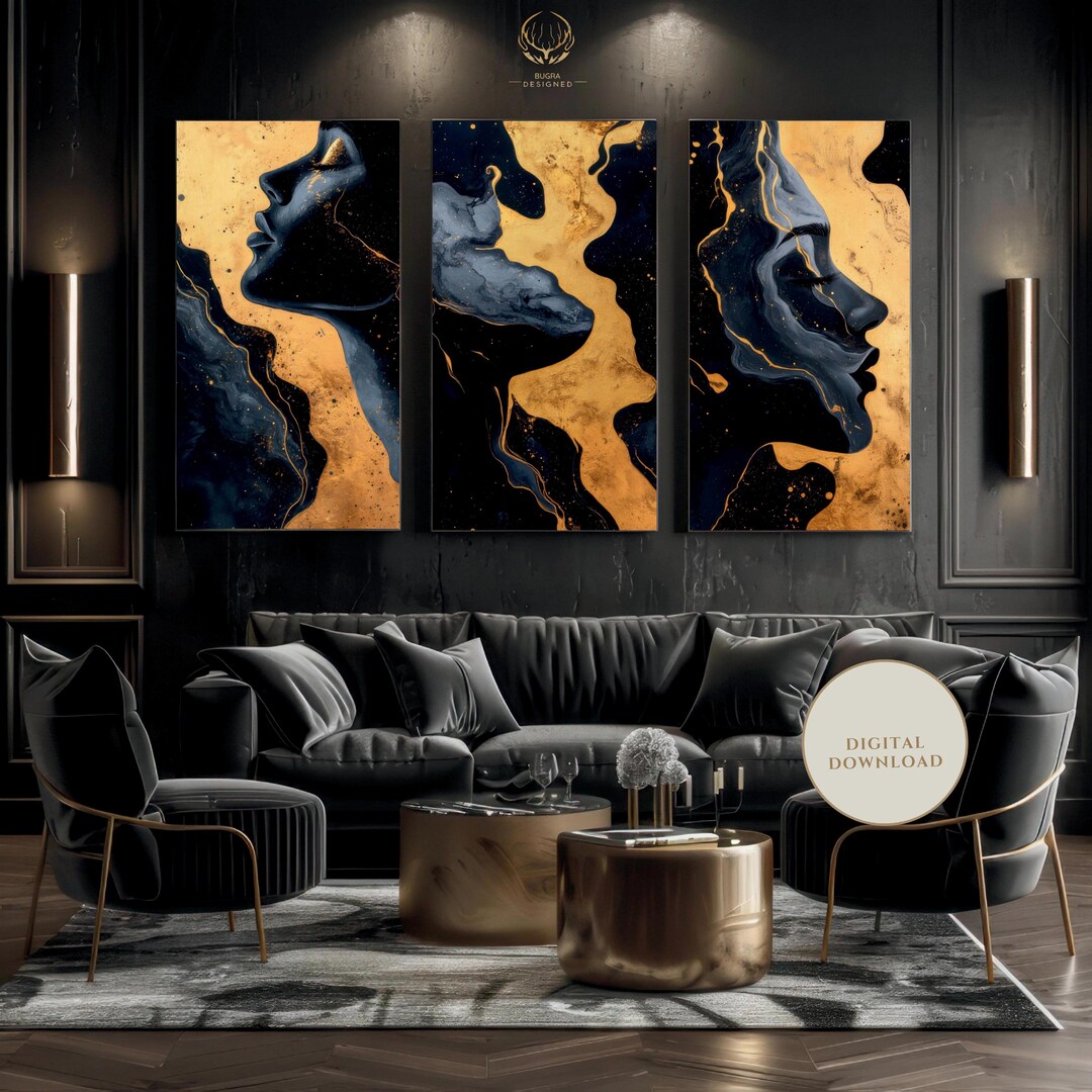 Set of 3 Masculine Wall Art Masculine Prints Masculine Wall Art Decor ...