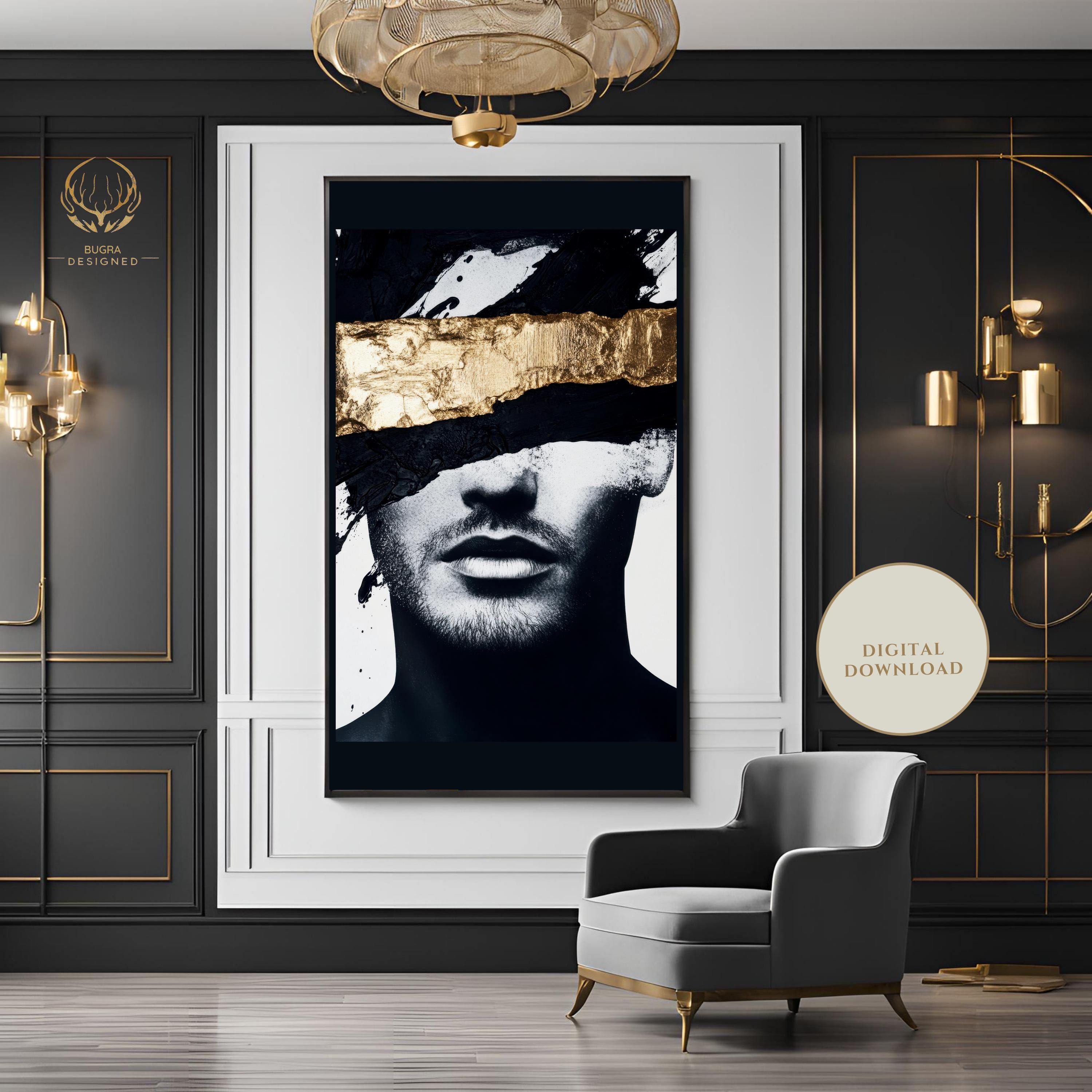 Masculine Wall Art Masculine Prints Décorations Murales Set of 2 ...