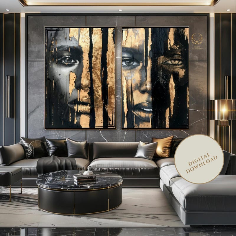 Masculine Prints Wall Art - Etsy