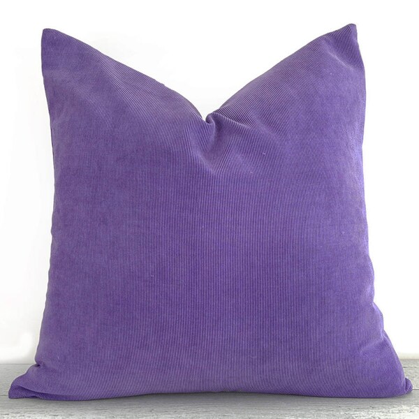 Purple Throw Pillow - Etsy