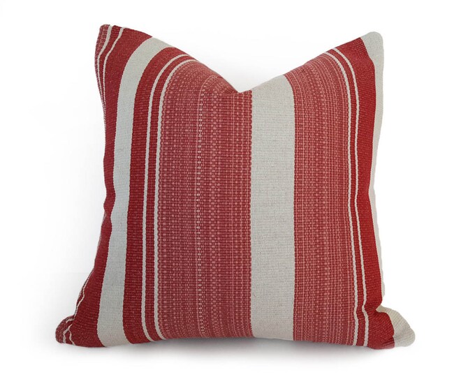 Farmhouse Pillows, French Country Pillow, Striped Pillow Cover ...