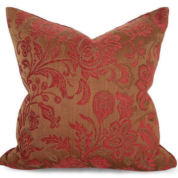 Red Throw Pillow - Etsy