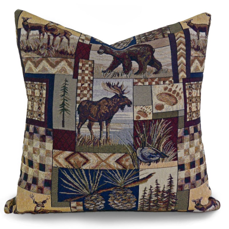 Moose Pillow - Etsy
