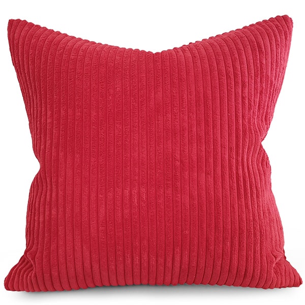 Red Pillow - Etsy