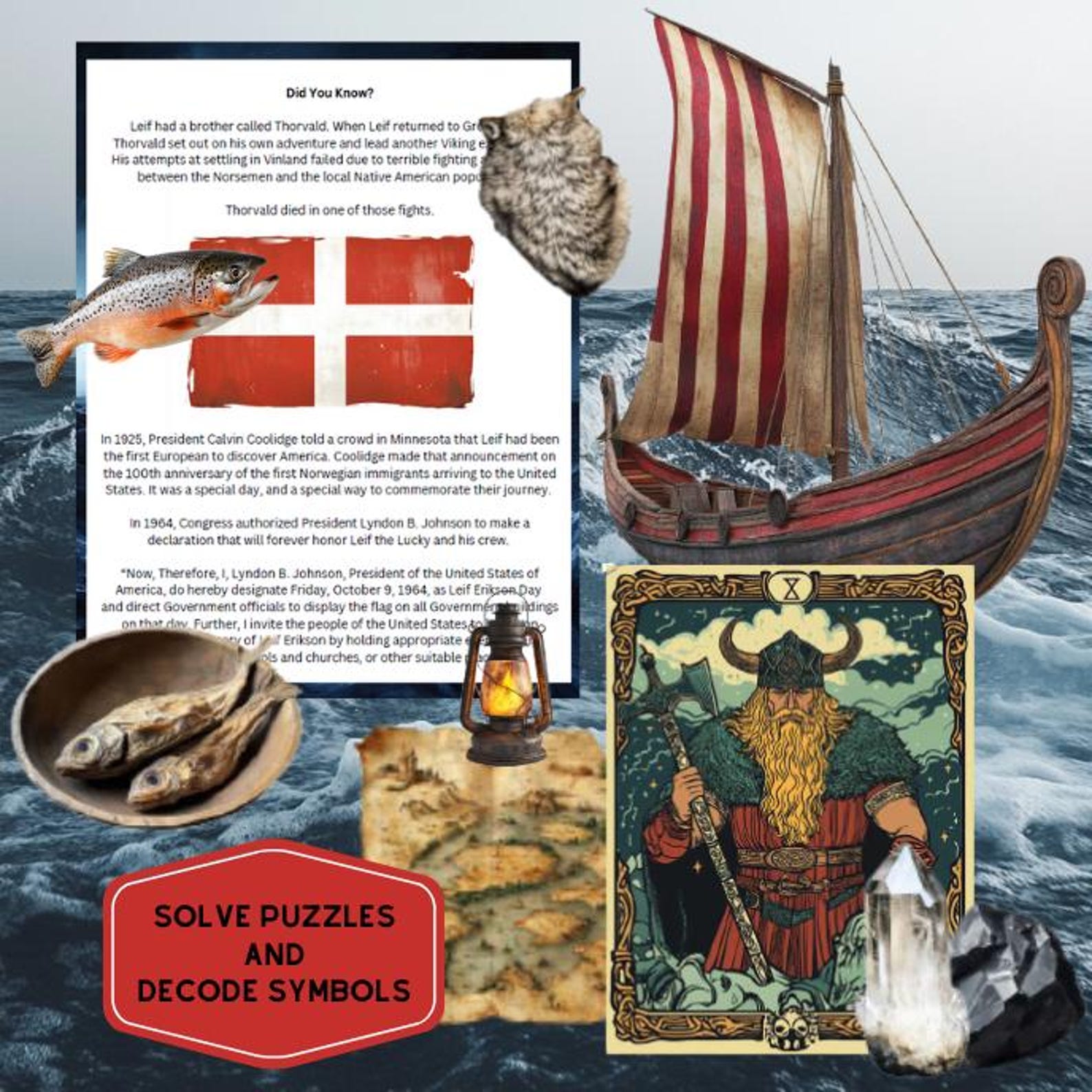 Leif Erikson’s Journey to Vinland | Escape Room-inspired Historical ...