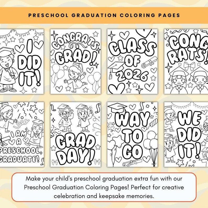 Preschool Graduation Bundle | Printable Graduation Kit | Diploma ...