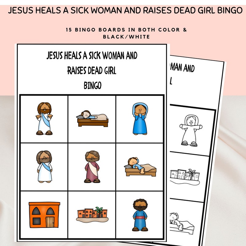 Jesus Heals Woman - Etsy