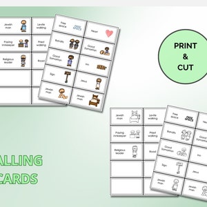 The Good Samaritan Bingo Set for Kids, the Good Samaritan Bible Bingo L ...