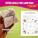 Peter and John Heal the Lame Man Cootie Catcher – Peter Heals the Lame ...