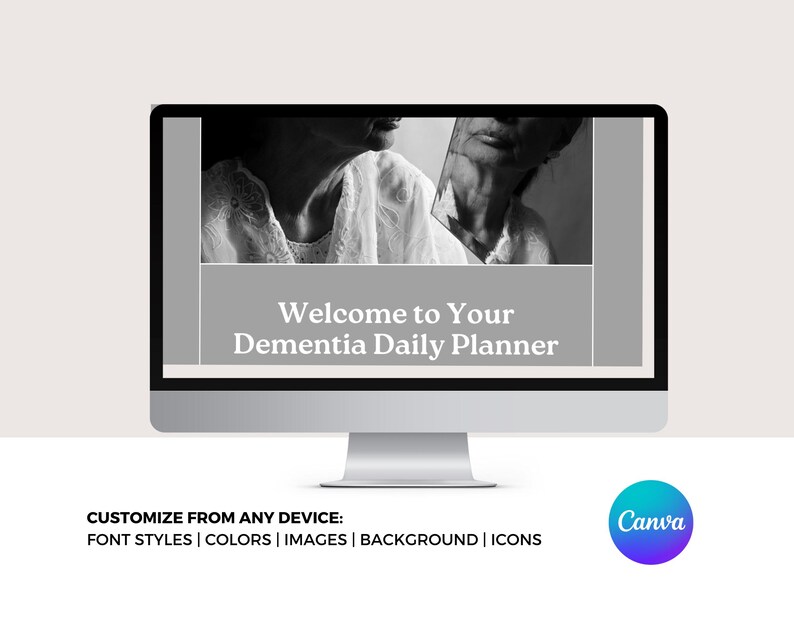 Dementia Daily Planner for Seniors and Caregivers | Routine Tracker ...