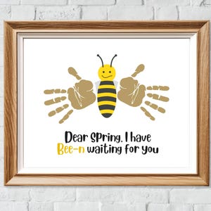 Spring Handprint Art, Spring Preschool Activity, Craft for Toddlers ...