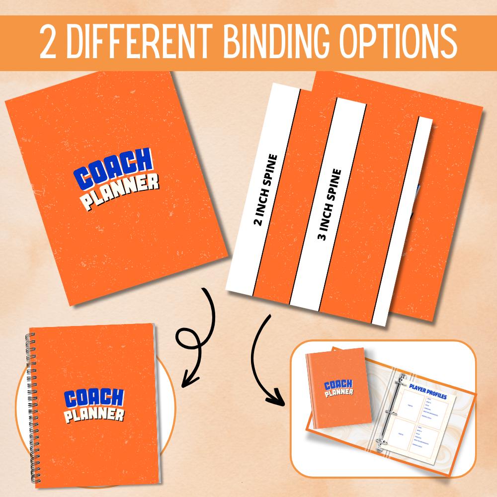 Coach Planner or Binder | Printable | Instant Download | Sports Team ...