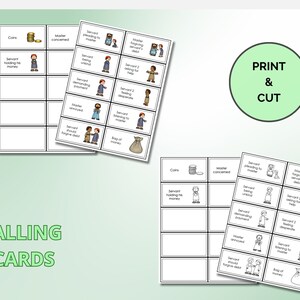 Parable of the Unforgiving Servant Bingo Set for Kids, the Unforgiving ...