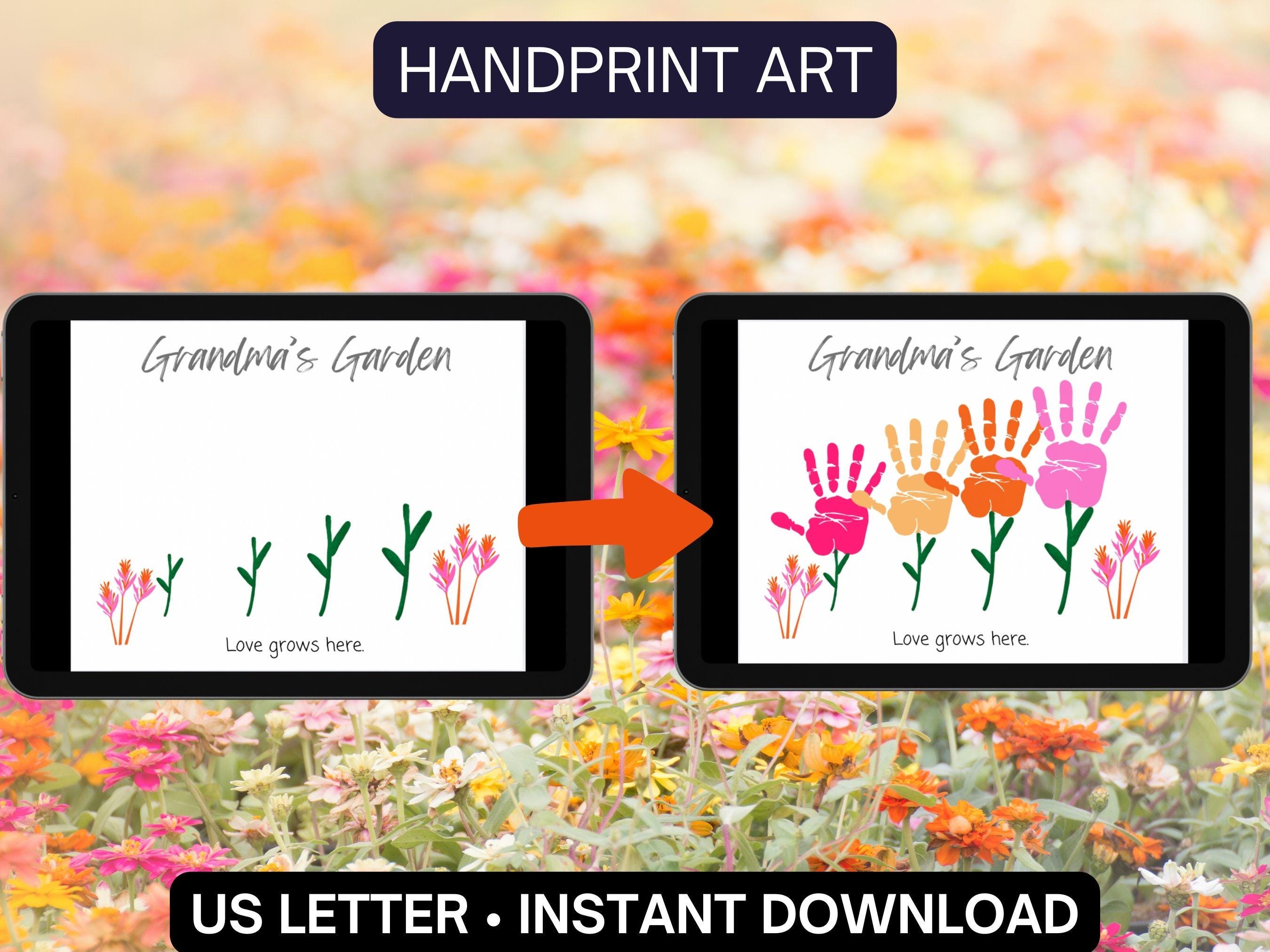 Grandma's Garden Personalized Gift, Keepsake, Gift for Mothers Day or ...