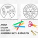 Ananias and Sapphira Coloring Wheel | Acts 5 Bible Story for Kids ...