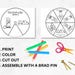 Parable of the Lost Coin Coloring Wheel for Kids | Luke 15:8–10 Bible ...