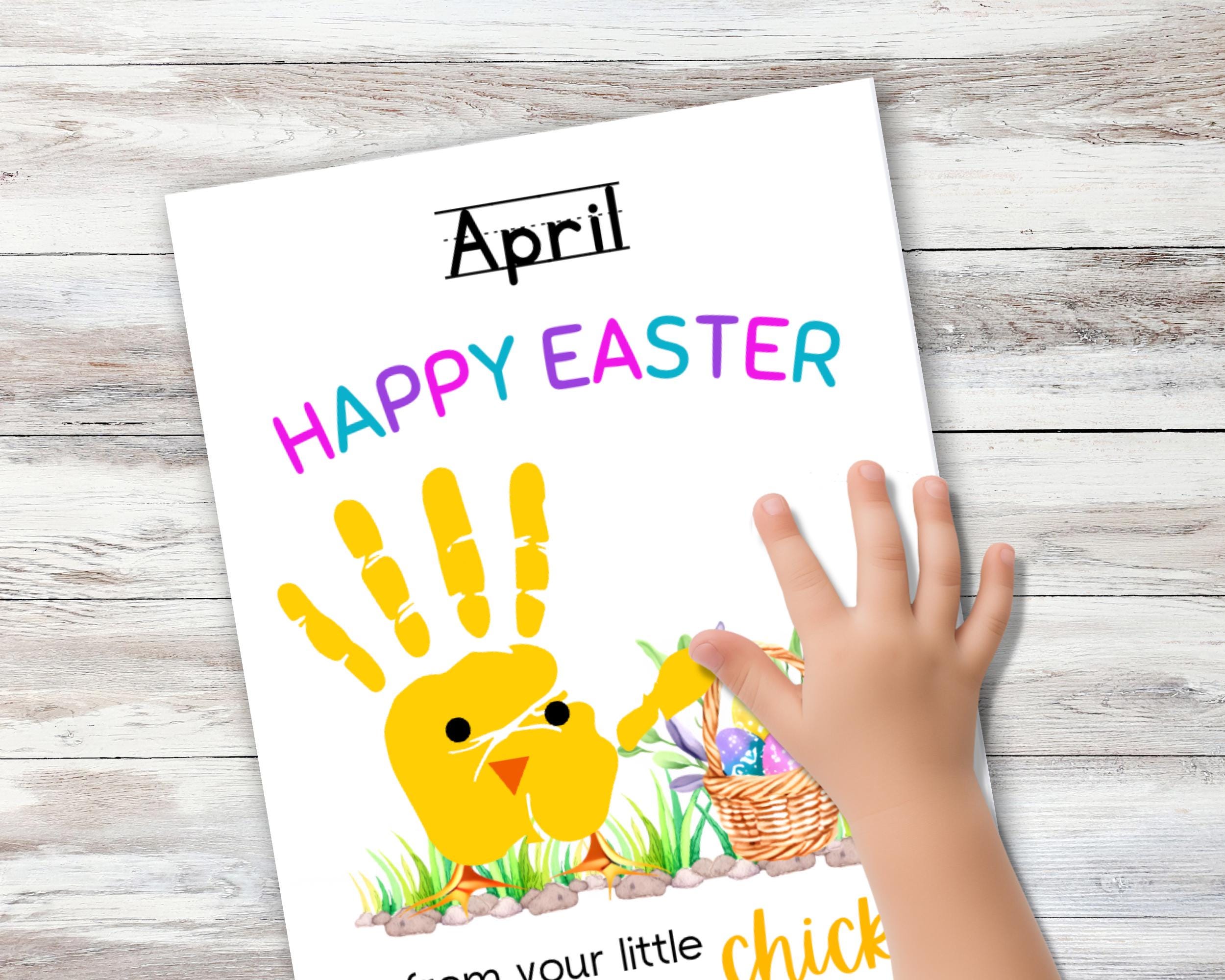 Handprint Memory Book Printable | 12 Months Handprint Art Plus Cover ...
