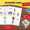 Isaiah Bible Activity Kids, Bible Worksheet, Isaiah Coloring Page ...
