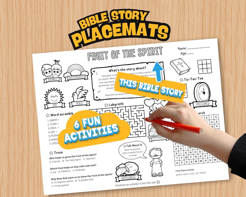 Complete Bible Activities Mega Bundle for Kids, Old & New Testament ...