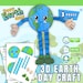 3D Earth Day Craft Printable for Kids - Fun Earth Day Project, Instant ...