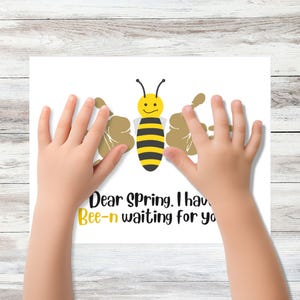 Spring Handprint Art, Spring Preschool Activity, Craft for Toddlers ...