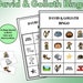 David and Goliath Bingo Set for Kids - Bible Story Activity, David ...
