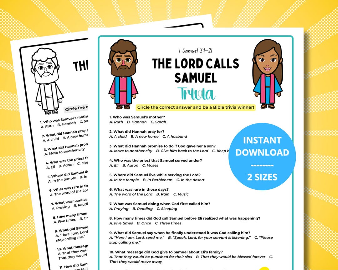 The Lord Calls Samuel, Samuel Hears God’s Voice, the Calling of Samuel ...