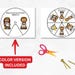 King Saul and David Bible Story Wheel Printable | 1 Samuel 16–20 Kids ...