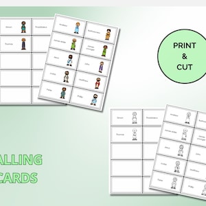 Jesus and His Disciples Bingo Set for Kids, Jesus and His Disciples ...