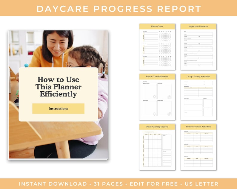 Homeschool Planner for Multiple Kids, Editable in Canva, Complete ...