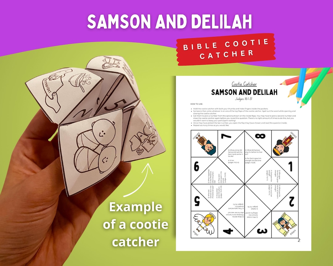 Samson and Delilah | Samson Bible Story for Kids | Judges 16 Bible ...