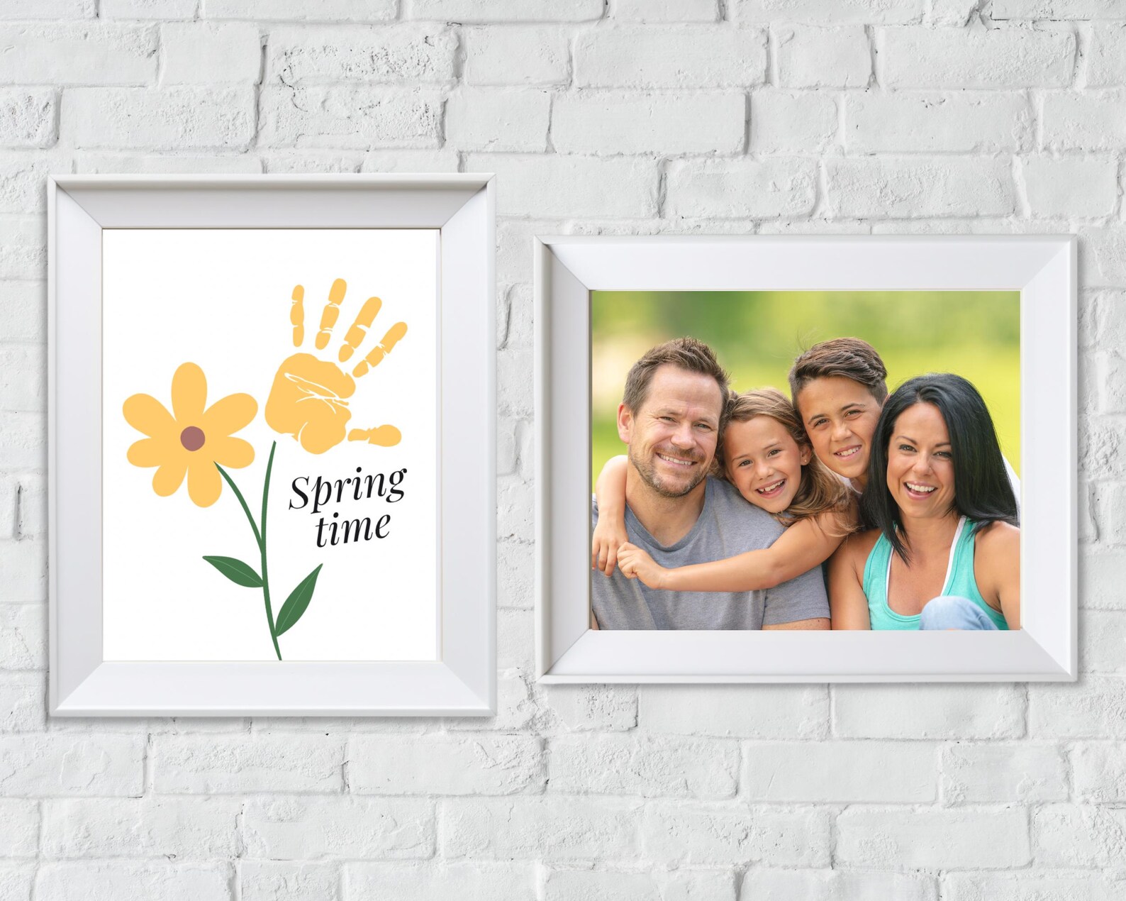 Spring Handprint Art, Spring Preschool Activity, Craft for Toddlers ...