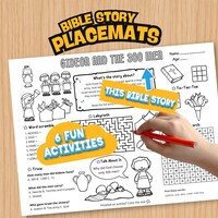 Gideon Craft Bundle for Kids, Judges 6-8 Gideon's Army of 300 Bible ...