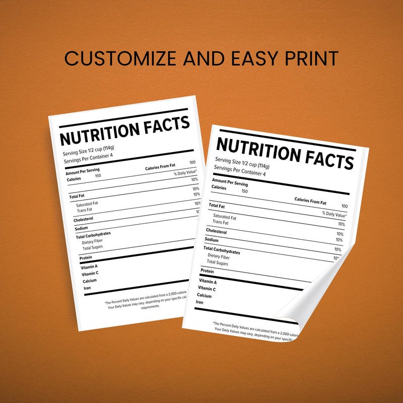 Valentine Nutrition - Etsy