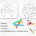 David and Jonathan Coloring Wheel | 1 Samuel 20 Bible Friendship Story ...