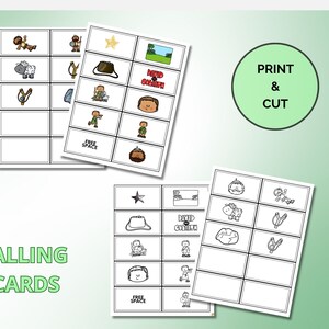 David and Goliath Bingo Set for Kids - Bible Story Activity, David ...