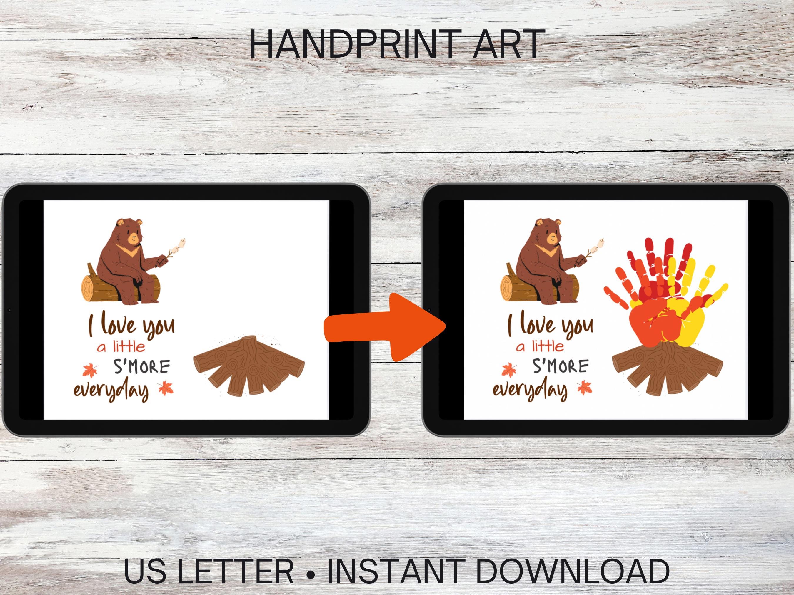 Summer Handprint Art, Summer Preschool Activity, Craft for Toddlers ...
