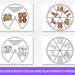 Peter and John Heal the Lame Man Coloring Wheel | Acts 3 Bible Story ...