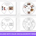 Jesus Heals Ten Lepers Bible Story Wheel Craft | Luke 17:11–19 Sunday ...