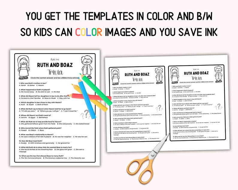 Ruth and Boaz | Ruth and Naomi | Book of Ruth Bible Story | Ruth 1–4 ...