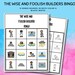 Abraham & Sarah Bingo Set for Kids - Bible Story Activity, Abraham ...