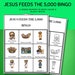 David and Goliath Bingo Set for Kids - Bible Story Activity, David ...