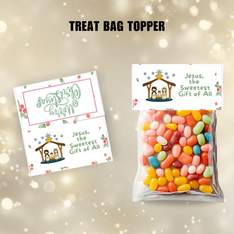 Treat Bag Topper - Etsy