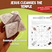 Jesus Cleanses the Temple Cootie Catcher, Jesus Clears the Temple ...